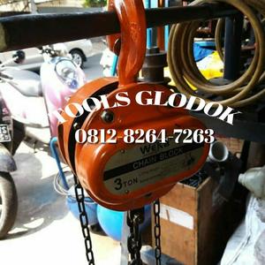 Jual Chain Block & Takel Katrol 3 Ton x 3 meter GERMANY GARANSI 1 TAHUN ...