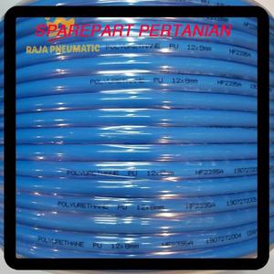 Jual SELANG ANGIN PNEUMATIC OD 12MM ID 8MM 1 ROLL 100M BAHAN PU BIRU ...
