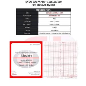 Jual Kertas ecg biocare FM-801 Limited - Jakarta Barat - Taamirin ...