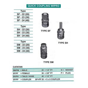 Jual Quick Coupling - Wipro SH-22 (20) - Jakarta Utara - Sumber Hidup ...