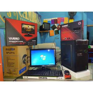 Jual KOMPUTER PC PSU Fullset Lengkap Komplit Layar LED Baru Siap Pakai ...