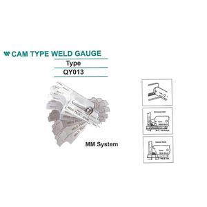Jual Cam type Weld Guage QY013 - Wipro Weld welding Gauge QY-013 Weld Fillet Gage - Jakarta ...