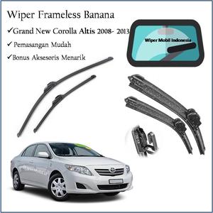 Jual Wiper Toyota Corolla ALTIS 2008 2009 2010 2011 2012 2013 Frameless - Kab. Klaten - Wiper ...