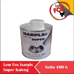 Jual LEM ISARPLAS LEM PIPA PVC LEM PRALON KALENG KUAS 400 GRAM - Kab ...