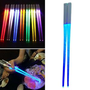 Jual LED Lightsaber Chopstick Reusable Light Up Chopstick Kitchen Party ...