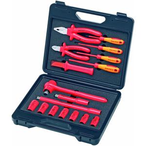Jual Tool Kit VDE Tool Set 98 99 11 Knipex Compact Tool Case 17 Parts ...