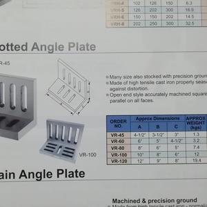 Jual angle plate vr-60 vertex right - Jakarta Timur - HANINDO TECH ...