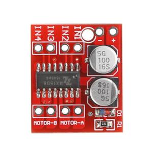 Jual Mini L298N 2 Way Reversing PWM Speed Dual H Bridge DC Motor Drive ...