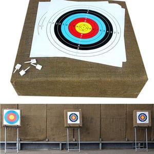 Jual 10 Ring Darts Paper Exercise Shooting Target Faces Accurate Bows ...