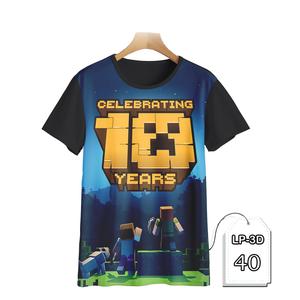 Jual Baju Minecraft Printing 3D Baju Game Series Anak #LP3D-40 - S (1-2 ...