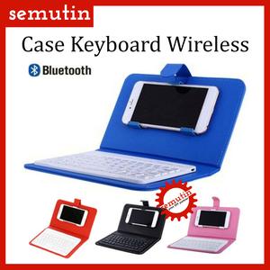 Jual Case Keyboard Wireless / Bluetooth Mini / Casing Kulit Smartphone ...