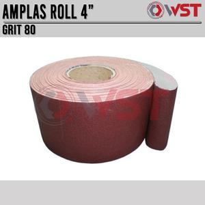 Jual Amplas Roll Kain Grit 80 100mmx50m / Amplas Roll 4" PREMIUM ...