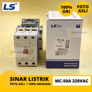 Jual LS KONTAKTOR CONTACTOR MC-50A-220V MC 50A 220V MC50A - Jakarta ...