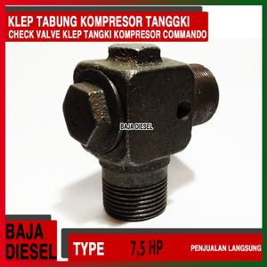 Jual Klep Tabung Kompresor Tangki Check Valve Tangki 7,5 HP - Kota ...