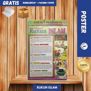 Jual POSTER EDUKASI AYO BELAJAR RUKUN ISLAM - Kota Bandung - TOKO BUKU ...