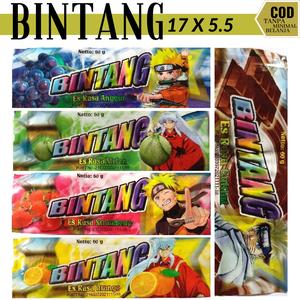 Jual Plastik pembungkus ice cream - jual kemasan es Bintang - jeruk ...