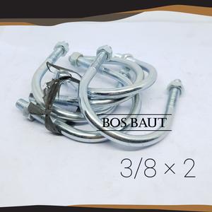 Jual Baut U - U Bolt Galvanis 3/8" x 2" - Kota Surabaya - Bos Baut ...