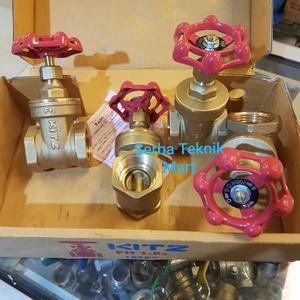 Jual Gate Valve Kuningan Kitz 1/2", Stop Kran Kitz - Jakarta Barat - Serba Teknik Mart | Tokopedia