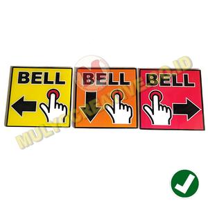 Jual Papan Tanda Bell Papan Bell Akrilik - Orange, DOUBLETAPE - Kab ...