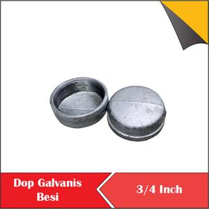 Jual Dop Galvanis Besi d. 3/4 Inch Drat BSPT (G) Brand - Jakarta Barat ...