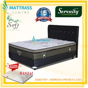 Jual Elite Serenity Spring Bed Impressa Pocket Latex 160 - Full Set ...