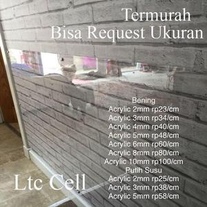Jual Acrylic Bening 3mm 30x50cm Akrilik Lembaran Potong Laser - Jakarta ...