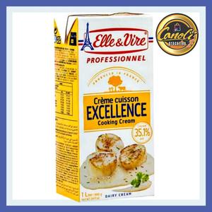 Jual elle & vire creme cuisson excellence cooking cream 1 lt / dairy ...