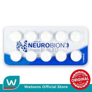 Jual Neurobion FCT 1 Strip 10 Tablets - Kab. Tangerang - Watsons ...