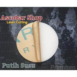 Jual PREMIUM Acrylic Putih Susu 3mm Diameter 30cm LaserCut Akrilik ...