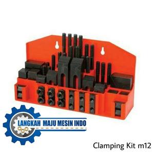 Jual Clamping Kit m12 / Clamp Kit Set m12 / Klem Kit m12 58pc - Jakarta ...