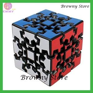Jual [BW] Formula X-cube Gear Cube 3D 3x3x3 Magic Cube 6cm - Black ...
