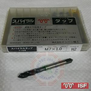 Jual Tap mesin spiral / mesin tap - M7 x 1 (HSS) ISHIHASHI SEIKO (Japan) - Jakarta Barat ...