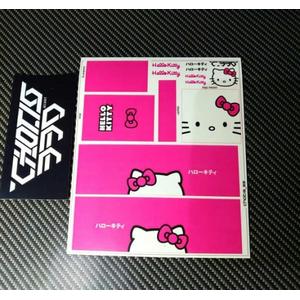 Jual Decal hotwheels hello kitty universal diecast tomica dll - Kab ...