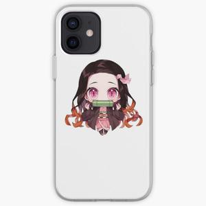Jual Custom Case iphone 11 12 Pro Max Cute kawaii cool chibi nezuko ...
