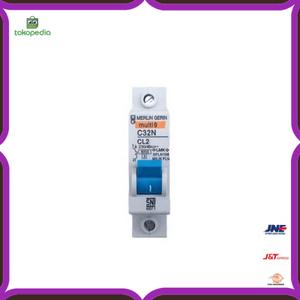 Jual MCB MULTI9 2A 2 AMPERE MERLIN GERIN PLN 450W CL2 SPLN BREKER ...