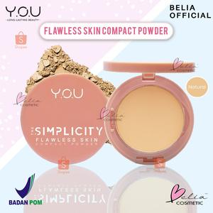 Jual YOU The Simplicity Flawless Skin Compact Powder 10g | Bedak Padat ...