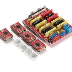 Jual CNC Shield Board Arduino uno 4 x A4988 Stepper Motor Driver - Kota ...