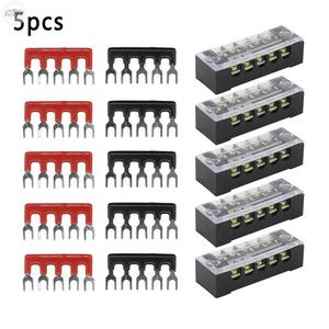 Jual Strip Barrier Terminal Listrik 600v 15a Dengan Panel Patch 5 ...