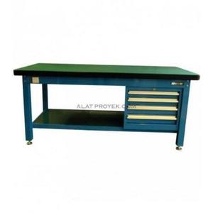 Jual Meja Work Table 4 Drawer 2100 x 750 x 800 mm Krisbow KW0103272 ...