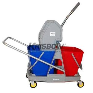 Jual Ember Pel Bucket Wringer With 2 Pails Blue And Red Krisbow ...