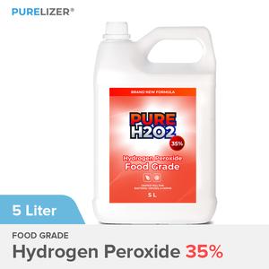 Jual PURE H2O2 35% Food Grade 5 Liter Hydrogen Peroxide 5L 5000ml ...