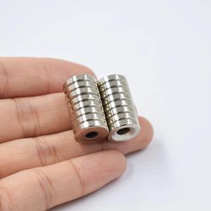 Jual Magnet ring Strong Neodymium Magnet NdFeB N35 10x3mm 30 PCS - D21 ...