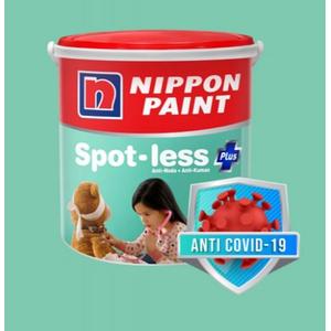 Jual CAT TEMBOK NIPPON SPOT-LESS PLUS ANTI COVID19 SPRING VIGOR-1681 ...