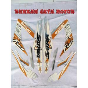 Jual STRIPING SATRIA FU 2014 FULL BODY PUTIH CORAK BINTANG GO ketdwa ...