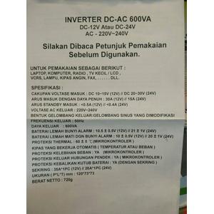 Jual 600va DC AC 600 va Inverter Hachiko - Jakarta Pusat - SENTRAL ...