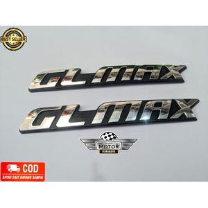 Jual LOGO TANKI EMBELM TANKI GL100 GL PRO MAX ISI 1SET KANAN KIRI ...