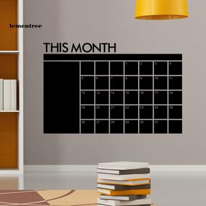 Jual Stiker Dinding Desain Papan Tulis Kalender Bulanan Ukuran Besar ...