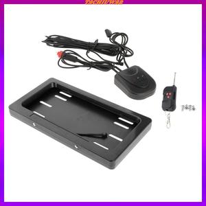 Jual Hide-Away Remote Stealth License Plate Frame Shutter Cover Up Car ...