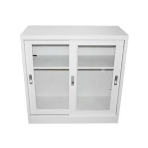 Jual INFORMA - LEMARI BESI - LOW FILING CABINET SLIDE GLASS WHITE ...