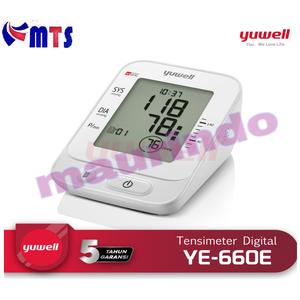 Jual Alat Tensi Meter Yuwell YE 660 E Tensimeter Digital YE660E ADAPTOR ...